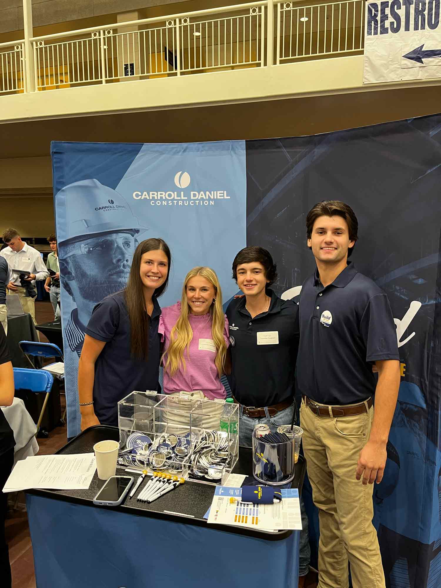 Carroll Daniel Tradeshow Booth - Forum Communications in Gainesville, Georgia